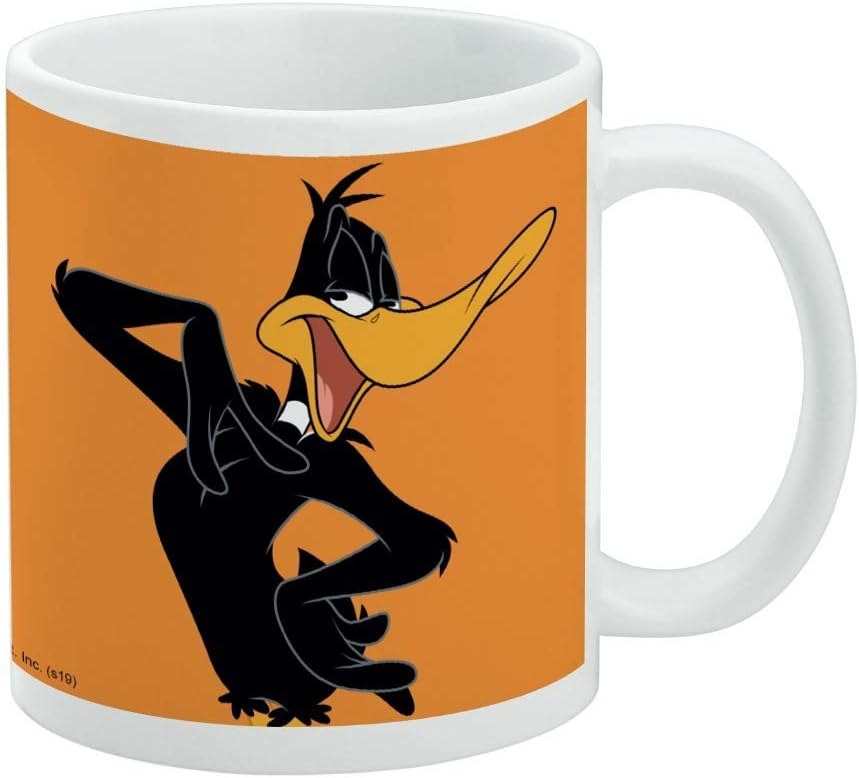 Amazon.com | Looney Tunes Daffy Duck Ceramic Coffee Mug, Novelty Gift ...