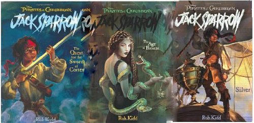 Jack Sparrow Set (The Pirates of the Caribbean) books 1-6: Rob Kidd ...
