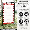 Amazon.com: Wedding Sign Holder, 50x30x20" Welcome To Our Wedding Sign ...