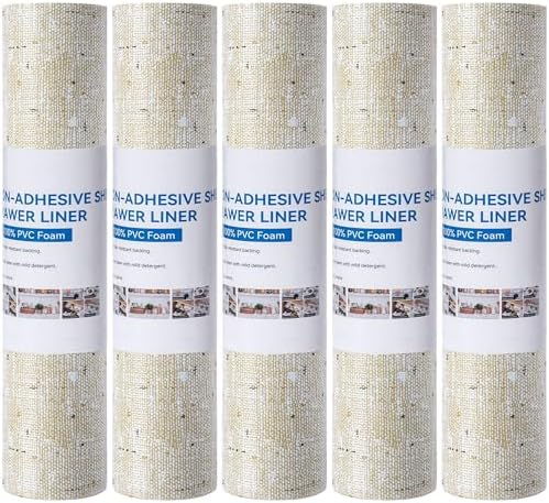 Amazon.com - Shelf Liner Clear, Plastic Drawer Liner Roll, Non Adhesive ...