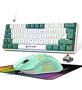 Amazon.com: MAGIC-REFINER MK21 60% Mechanical Keyboard,Hot Swappable ...