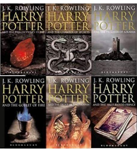 Harry Potter 6 vol hc (adult) box: J.K. Rowling: Amazon.com: Books
