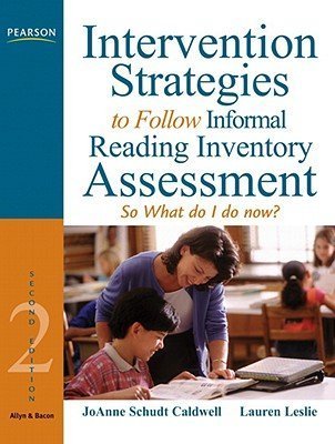 Intervention Strategies to Follow Informal Reading Inventory Assessment ...