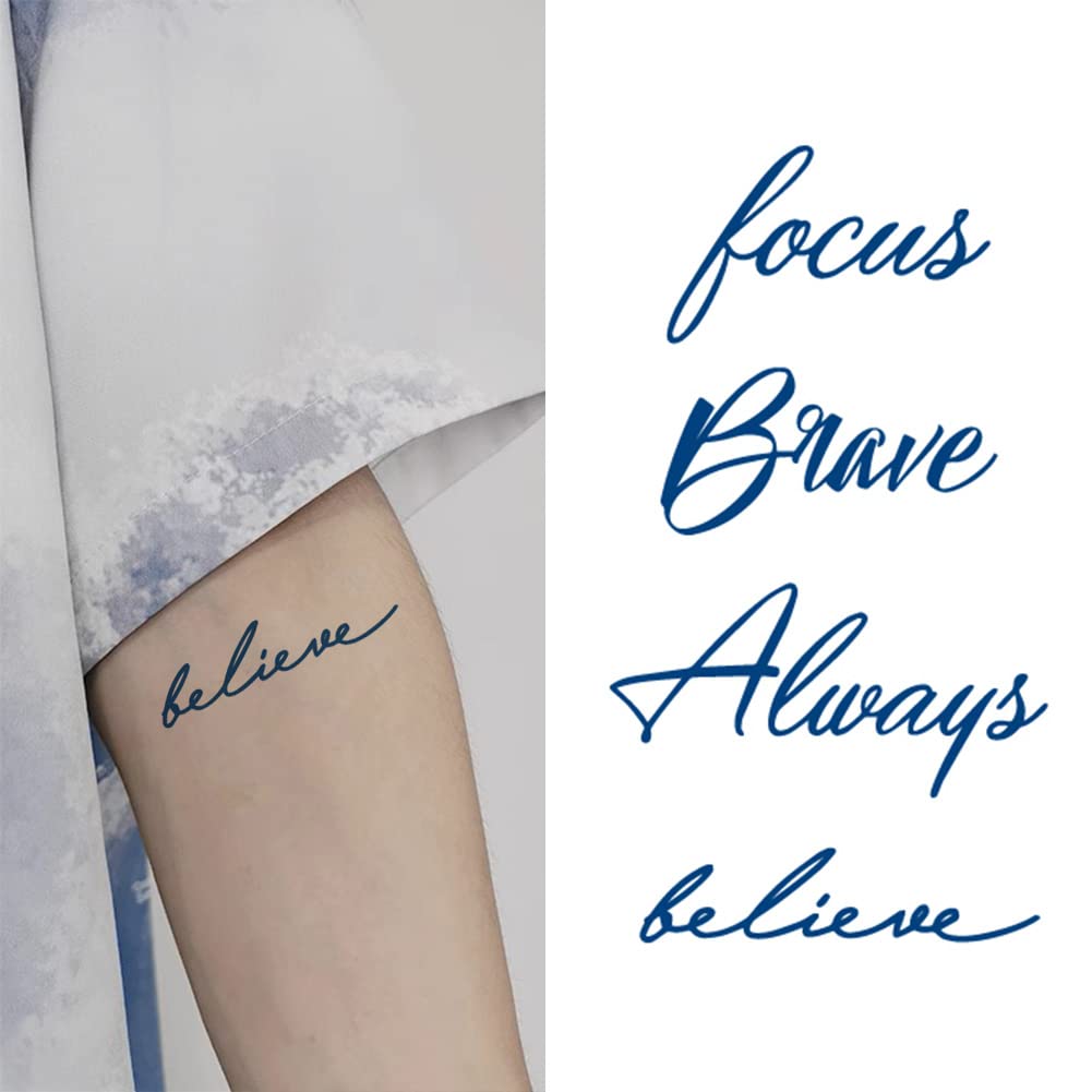 Amazon.com : Oottati Semi Permanent Lasts 1-2 Weeks Waterproof Small ...