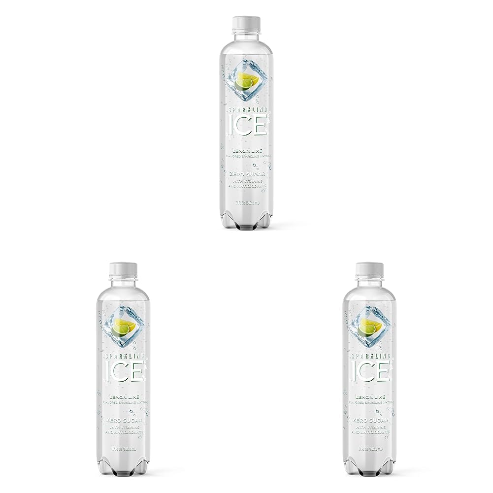 Amazon.com: Sparkling Ice, Lemon-Lime, 17oz (Pack of 3) : Grocery & Gourmet Food