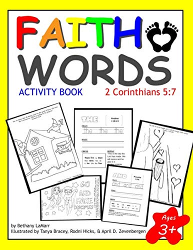 Faith Words Activity Book: LaMarr, Bethany, Bracey, Tanya, Hicks, Rodni ...