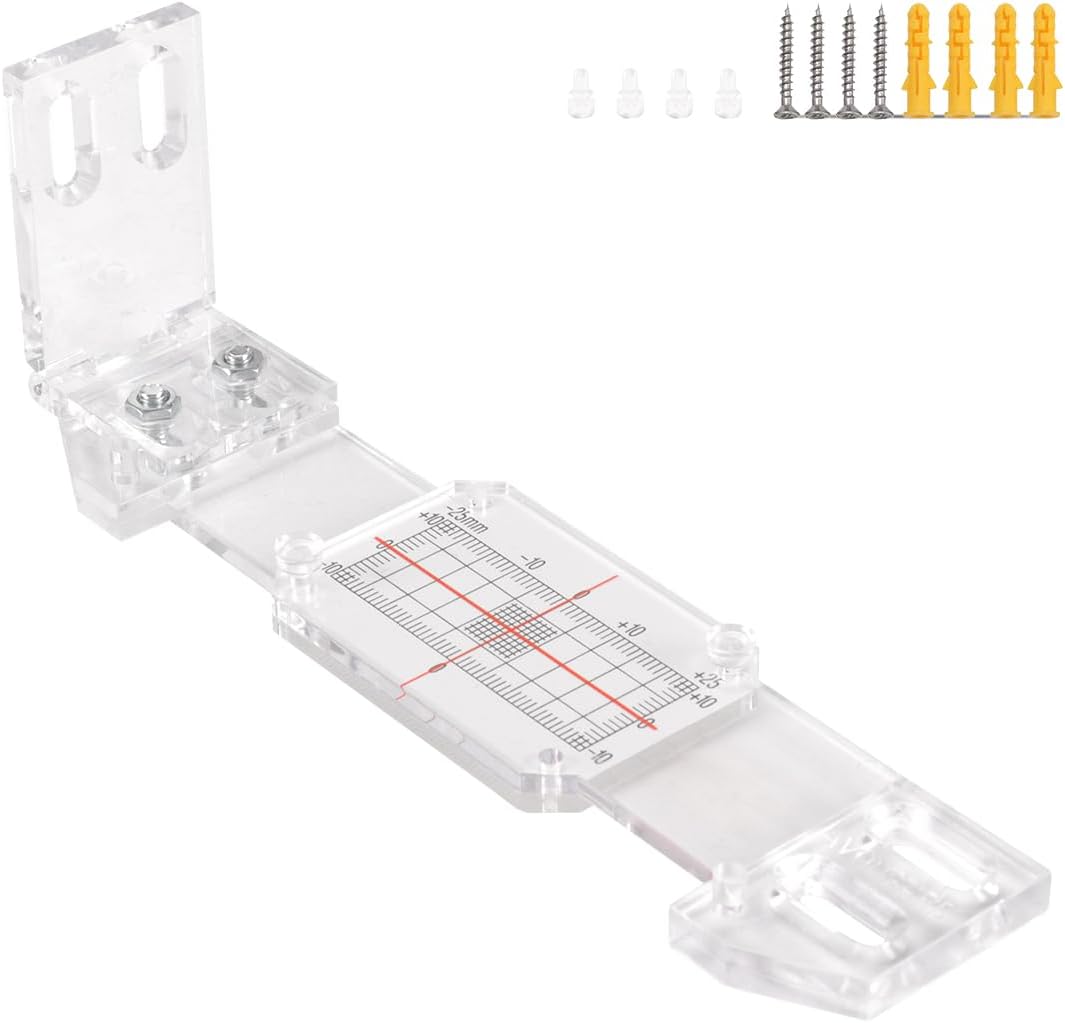 Amazon.com: SMTOER CM-04 Concrete Crack Monitor, Clear, Black/Red, 0 mm ...