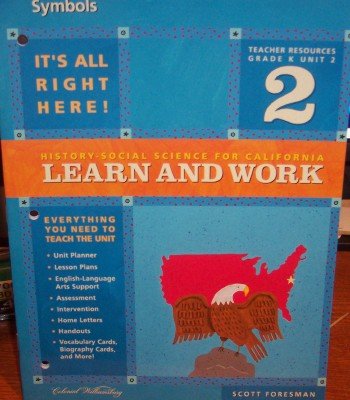 Learn and Work, Grade Kindergarten: Scott Foresman: 9780328154821 ...