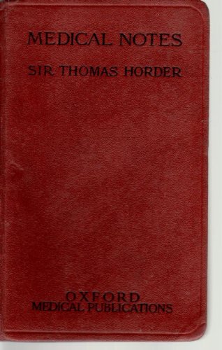 Medical Notes: Sir Thomas Horder: Books - Amazon.ca