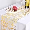 Amazon.com: Newwiee Glitter Metallic Table Runner 11 Inch x 164 Feet ...