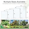 Amazon.com : Homoda Fruit Tree Netting Cover with Zipper & Drawstring, 10ft x 9.5ft Insect Bird ...