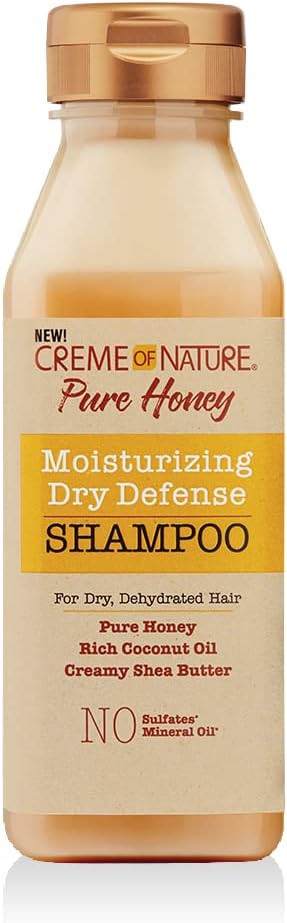 Amazon.com: Creme of Nature Pure Honey Moisturizing Dry Defense Shampoo ...