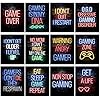 Amazon.com: AKBOK 12 Pieces Video Game Posters Neon Gaming Poster Game ...