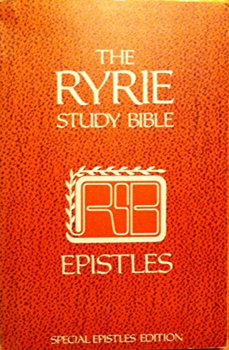 The Ryrie Study Bible Epistles: Charles Caldwell Ryrie: Amazon.com: Books