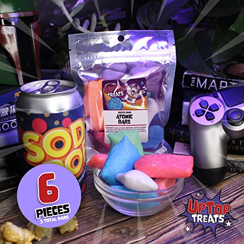 Atomic Bars - Freeze Dried Candy — Assorted Flavors - Grape, Cherry ...