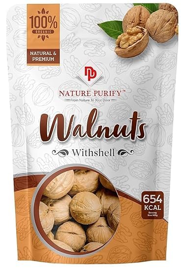 Nature Purify Walnut-900 Gram High Fiber & Delicious | Fresh & Natural | For Free time snacking ...