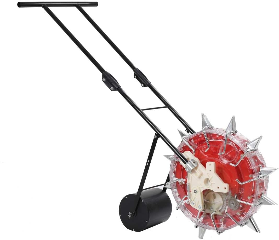 Amazon.com : Lfhelper Manual Seeder Hand-Push Garden Seeder Roller ...