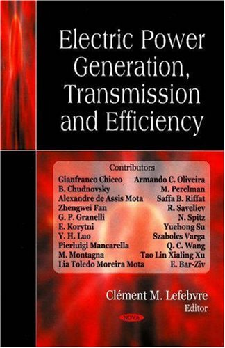 Electric Power: Generation, Transmission, and Efficiency: Clement M ...