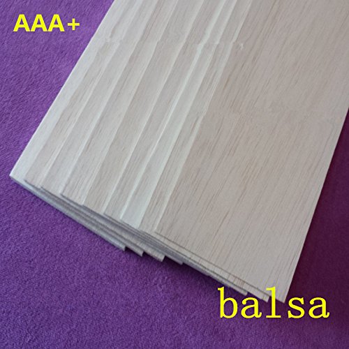 Buy Generic A12 : AAA+ Balsa Wood Sheets ply300mm Long 100mm Wide 0.75 ...