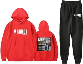Amazon.com: Maddox Batson Tour 2024 Sweatsuit Fashion Hoodie Jogger ...