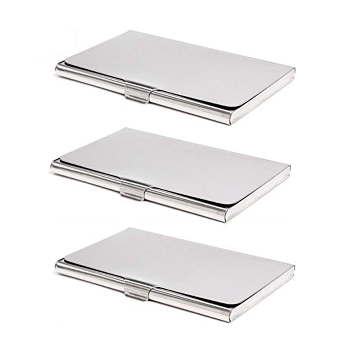 Stealodeal Stainless Steel Debit/Credit Card Holder (Pack of 3 ...
