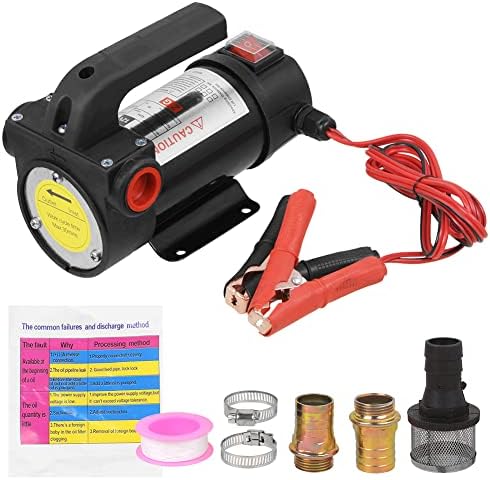 Oil Diesel Transfer Pump, DC12V 260W Electric Fuel Transfer Pump ...