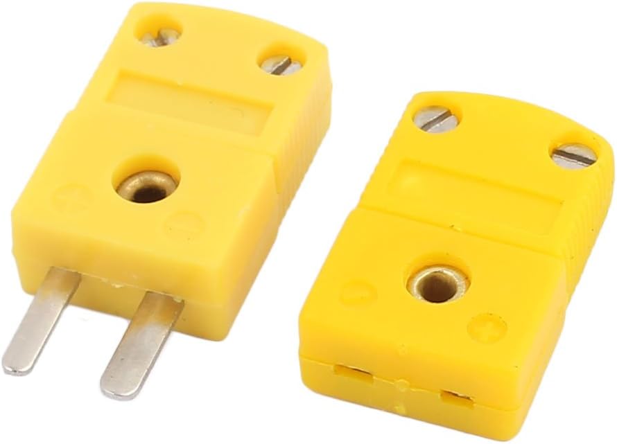 Amazon.com: Aexit 1Set SMPW-K-M/F Terminal Blocks K Type Thermocouple ...