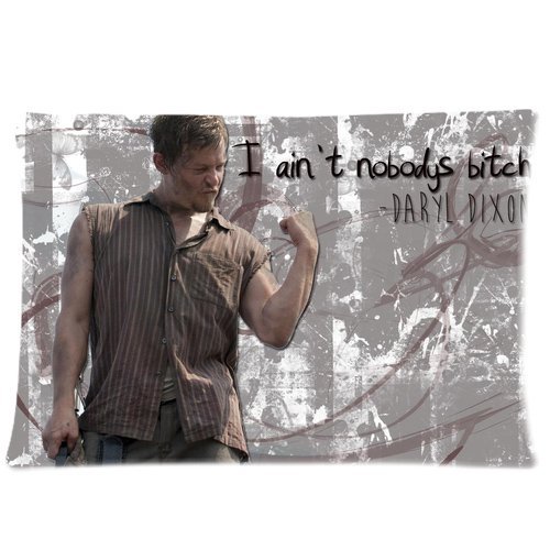 Custom Daryl Dixon The Walking Dead Pillowcase Standard Size Design ...