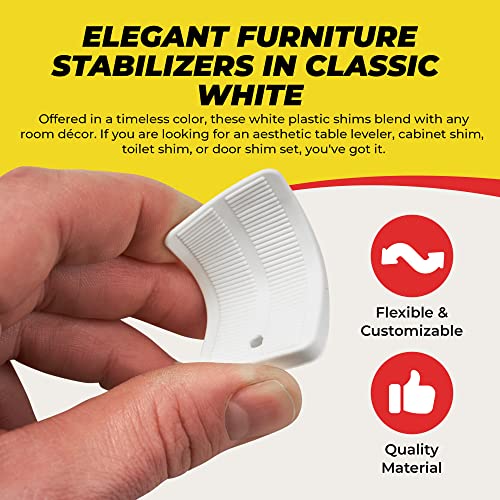 Snapklik.com : Qualihome Plastic Shims For Leveling - Flexible Plastic ...