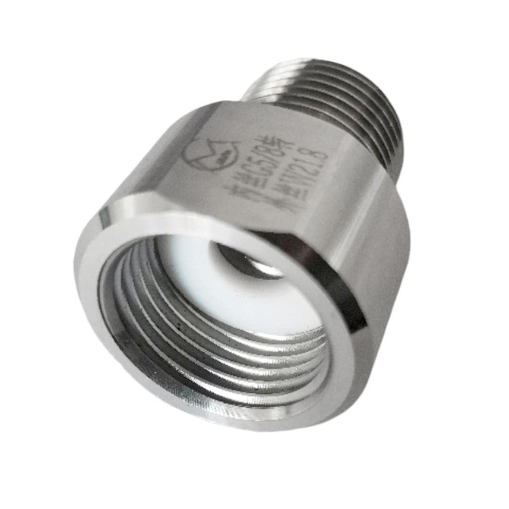 Enakshi Aquarium Tank Cylinder Adapter Converter for Co2 Regulator G5/8 to W21.8 |Pet Supplies ...