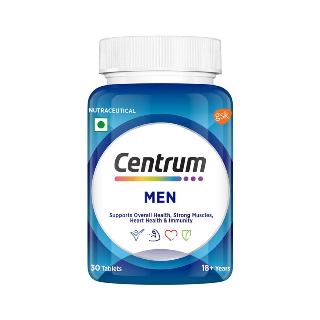 Centrum Men Tablet, World's No.1 Multivitamin with Grape seed extract ...