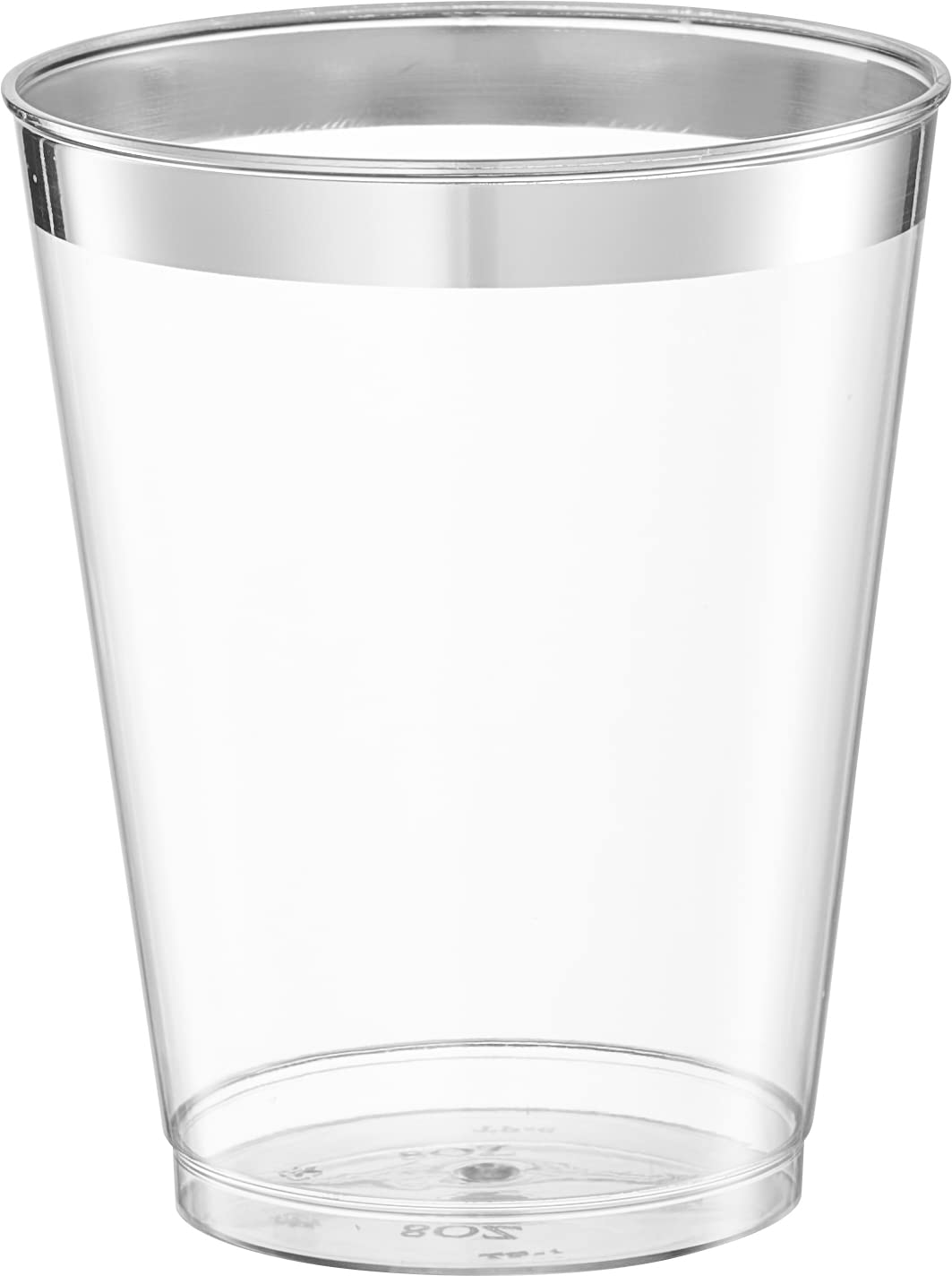 Snapklik.com : PLASTICPRO Disposable 8 Oz Crystal Clear Plastic Tumblers