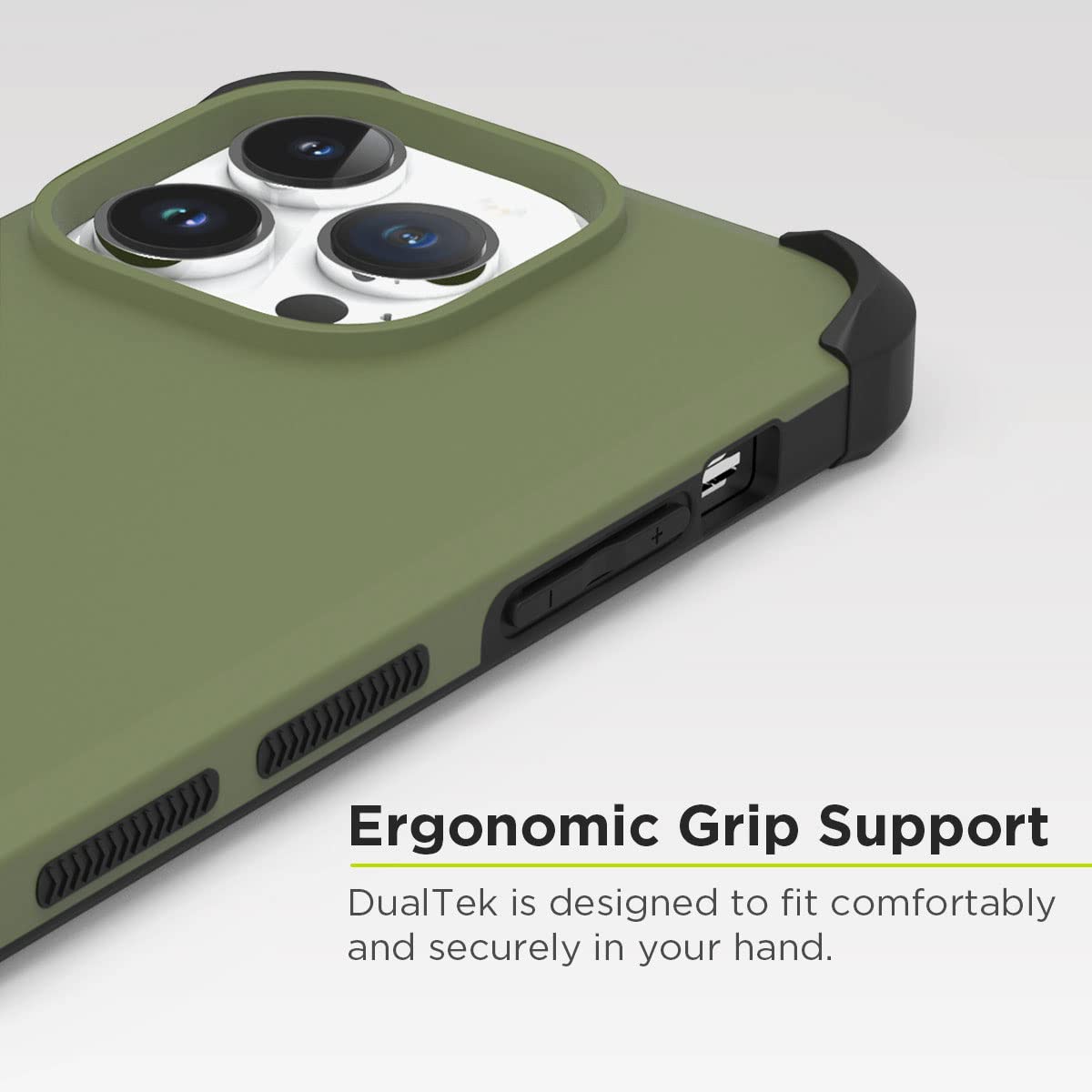 PureGear DualTek Case for Apple iPhone 14 Pro (2022) 6.1", Military ...