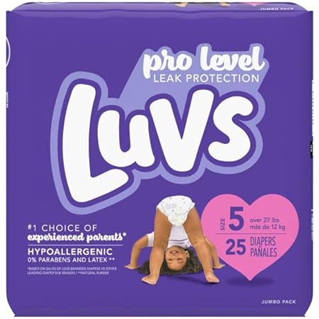 Amazon.com: Luvs Diapers Size 4 172 Count : Health & Household