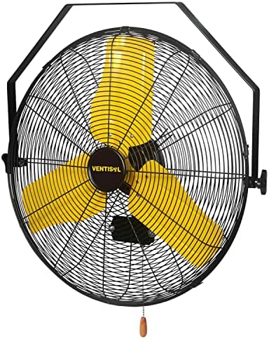 Amazon.com: OEMTOOLS OEM24883 24" Oscillating Wall Fan 6500 CFM Max ...