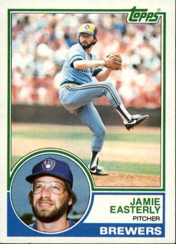 Amazon.com: 1983 Topps Baseball Card #528 Jamie Easterly : Collectibles ...
