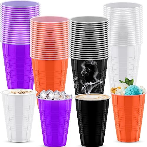 Amazon.com: Winoo Design Halloween Treat Cups Disposable - 40 PK - 8oz ...