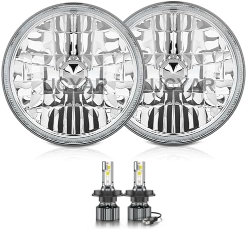 Amazon.com: UCYAR 7 Inch Round Led Headlight Compatible for Ford ...