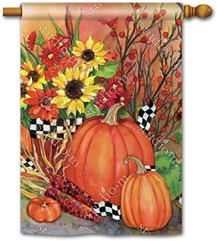 Amazon.com : Heartland Flags Ready for Fall Standard Vertical Banner ...