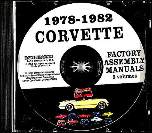1978 1979 1980 1981 1982 CORVETTE FACTORY ASSEMBLY INSTRUCTION MANUAL ...