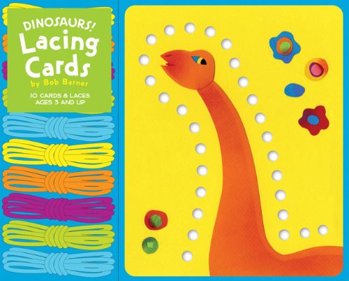 Dinosaurs! Lacing Cards: Amazon.co.uk: Barner, Bob: 9780811869799: Books