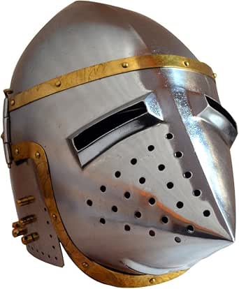 Amazon.com: Medieval Pig Face Bassinet Helmet, Hound Skull Design ...
