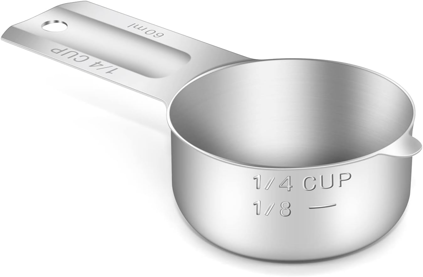 Amazon.com: Honey Bear Kitchen 1/4 Cup 60 ml Leave-in Measuring Scoop ...