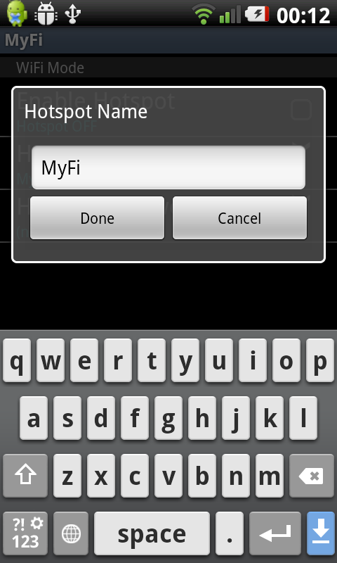 MyFi share internet - App on Amazon Appstore