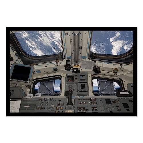 Amazon.com: NASA Space Shuttle Atlantis - View of the Cockpit | For ...