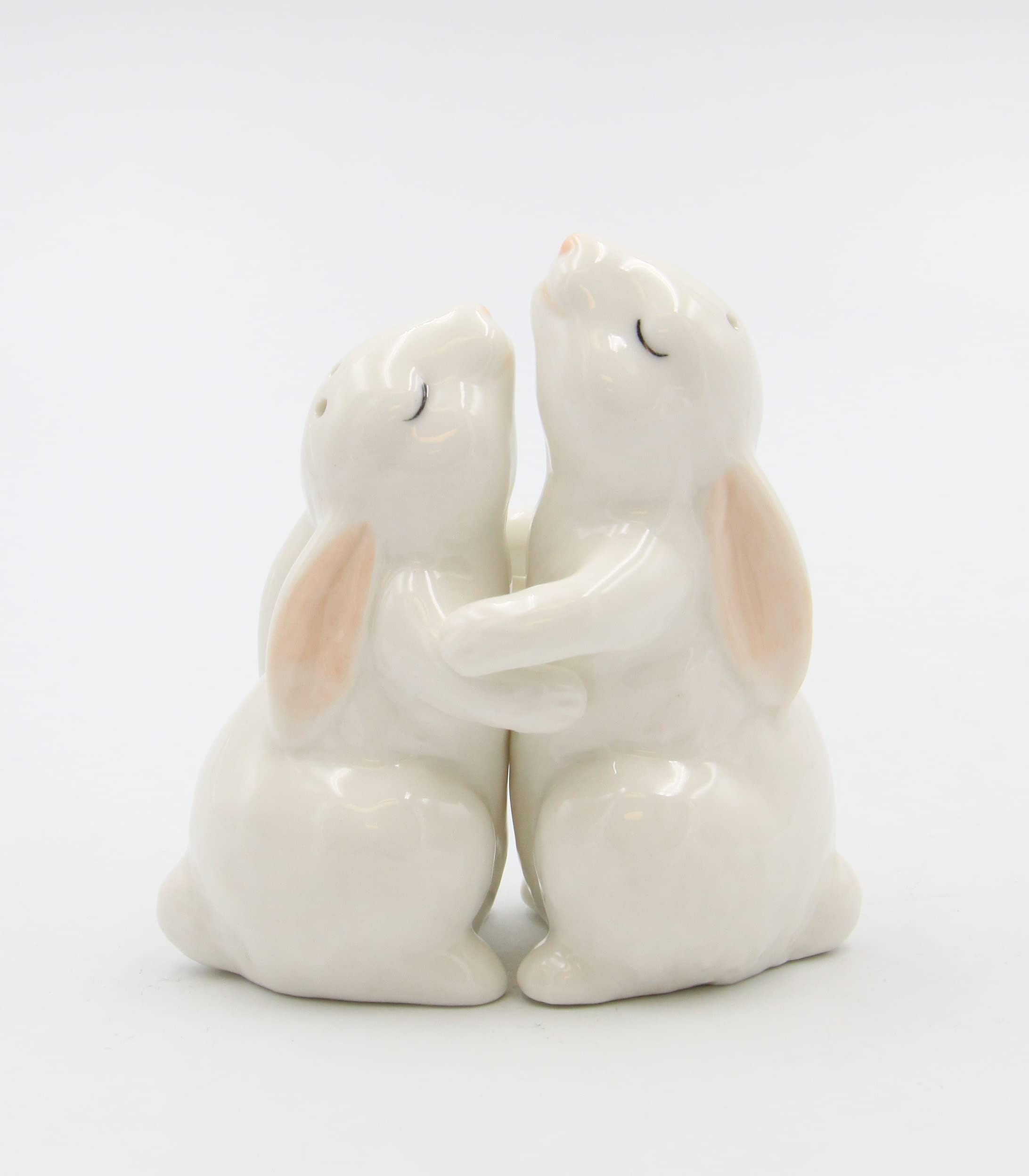 Amazon.com: Cosmos Gifts 21011 Hugging Rabbits Salt and Pepper Shaker ...