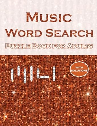 Music Word Search Puzzle Book for Adults: Melodic Mysteries: Explore ...