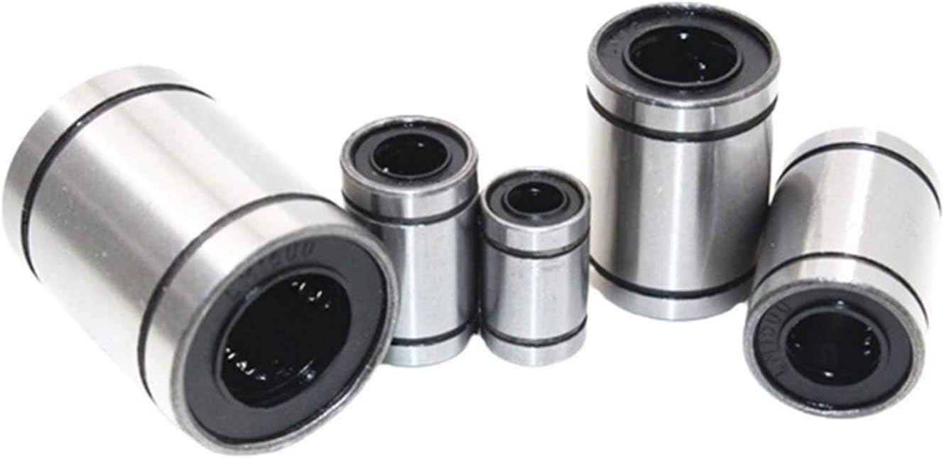 Amazon.com: MANGAO 5pcs LM3UU LM4UU LM6UULM8UU LM10UU LM12UU LM16UU ...