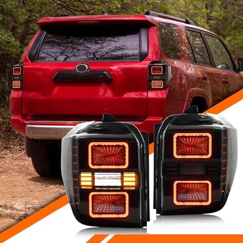 Amazon.com: COOLDNA LED Tail Lights for 5th Gen Toyota 4Runner 2010 ...