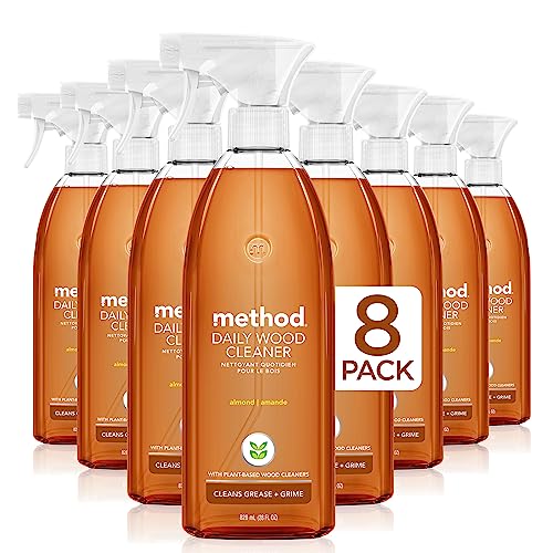 Snapklik.com : Method Daily Wood Cleaner, Almond, Plant-Based Formula ...
